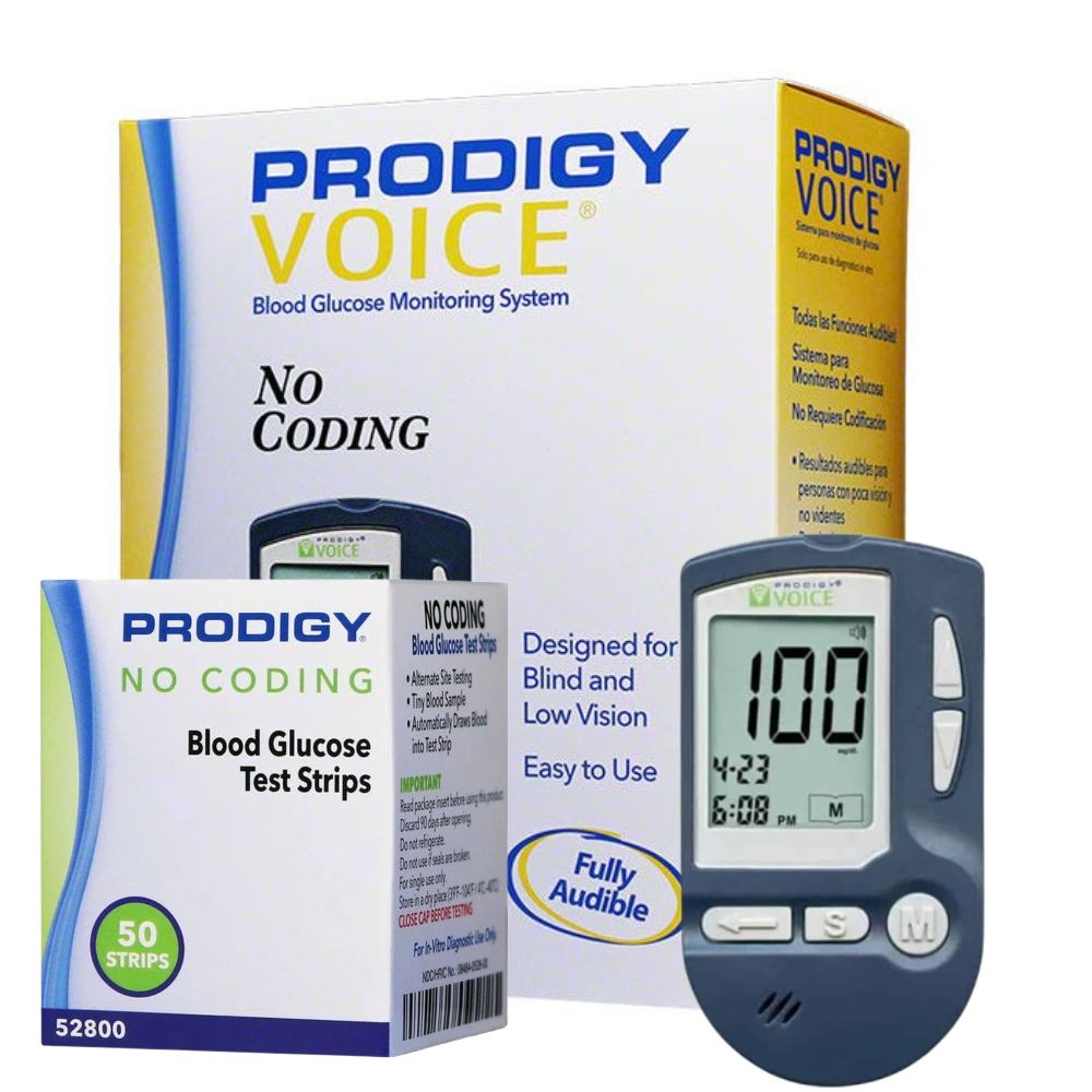 Prodigy Pocket / Voice Blood Sugar Test Strips / Meters / Kits ...